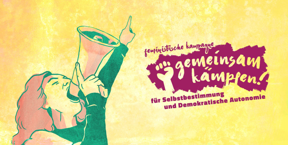 Les féministes se lèvent pour le Rojava ! – Kurdistan au féminin