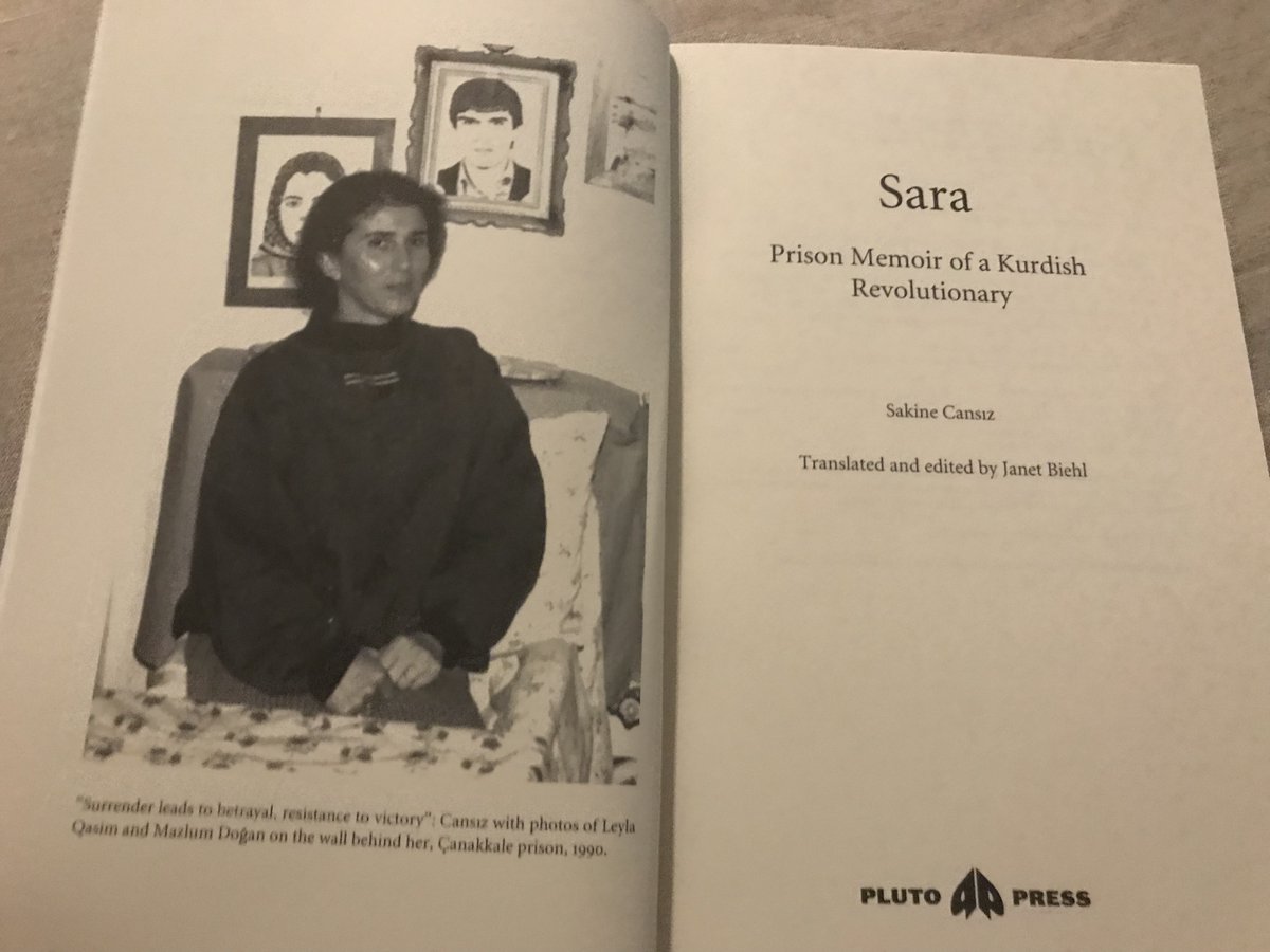Sara : Mémoires de prison de la révolutionnaire kurde Sakine Cansiz ...
