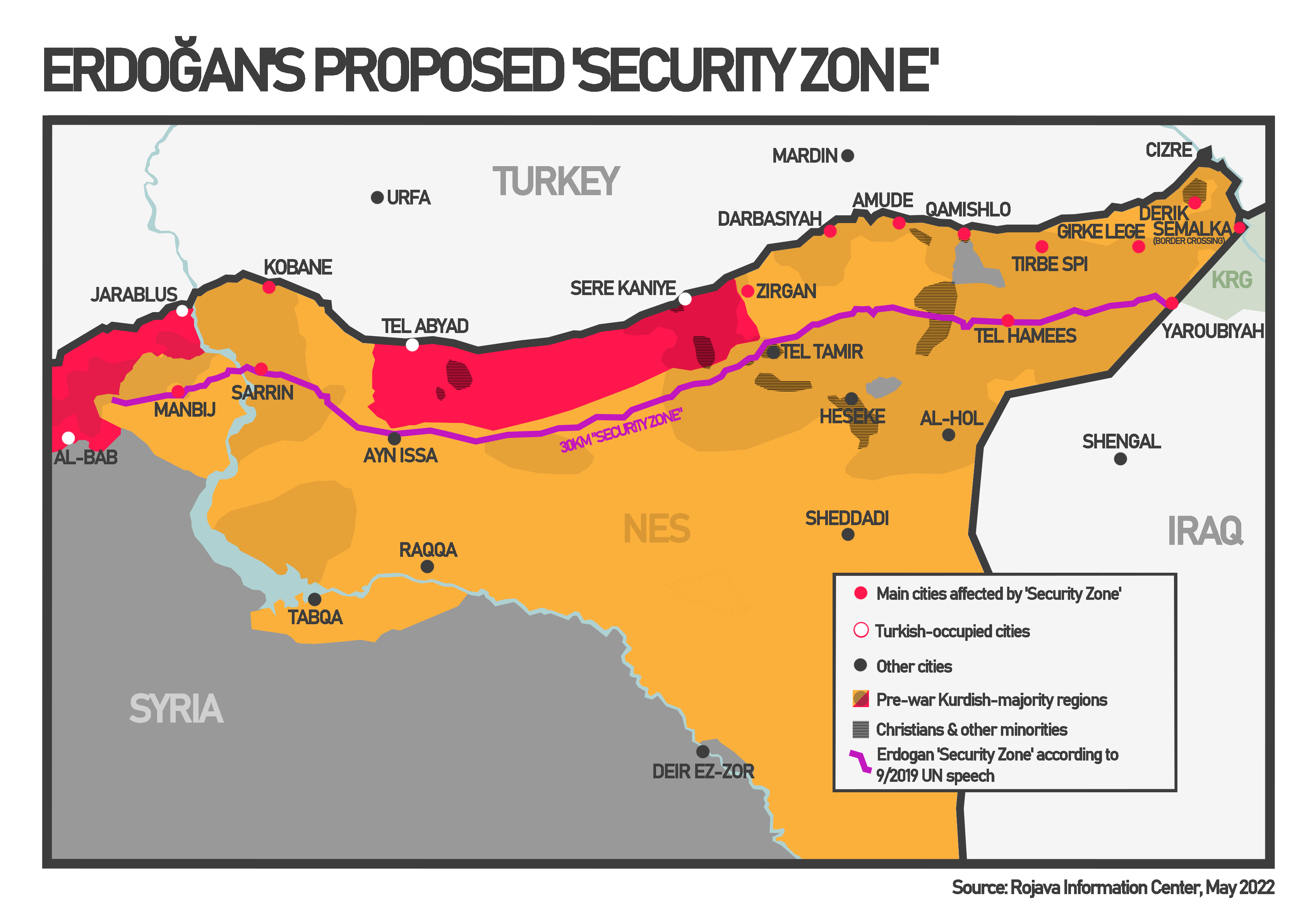 Le Rojava en alerte maximale contre une éventuelle incursion militaire ...