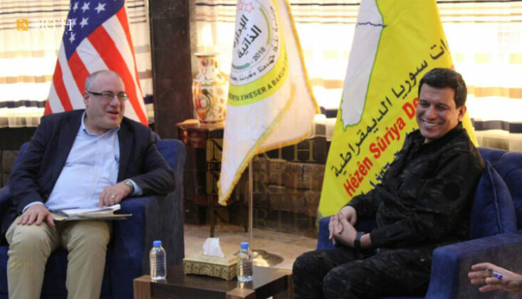 SYRIE. Un commandant kurde discute de la stabilité du Rojava avec une ...